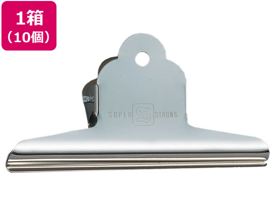 【仕様】●口幅：147mm●とじ枚数：約190枚●材質：スチール●注文単位：1箱（10個）【検索用キーワード】そにっく　SONIC　やまがたくりっぷ　ヤマガタクリップ　山型くりっぷ　文房具　大型クリップ　とじ込み用品　147mm幅　147ミ...