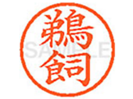 【仕様】●印面サイズ：直径6mm●書体：楷書体●インキ色：朱色●カートリッジ式●対応補充インキ：XLR−9朱色●透明プラケース入り【検索用キーワード】ウカイ　ウガイ　シカイ　テイシ　うかい　うがい　しかい　ていし　シヤチハタ　ネーム印　印鑑...
