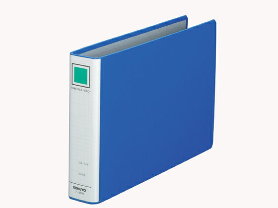 【商品説明】・スリム設計のとじ具の採用で棚内の収納効率アップ【仕様】●片開き●色：青●サイズ：B5ヨコ●外寸法：縦192×横288mm●背幅：45mm●とじ厚：30mm●収容枚数：300枚●穴間隔：80mmピッチ●背見出し紙差替え可能●カラ...