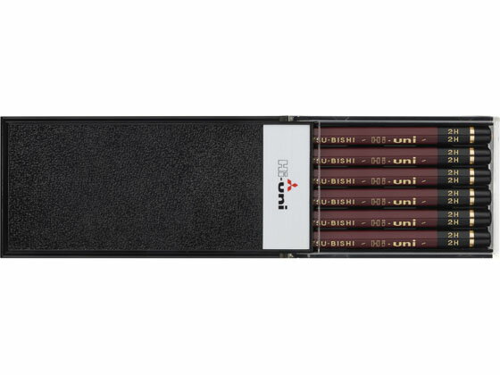 【仕様】黒く、きれいに書ける理想の芯を採用。なめらかな書き味で、かつ折れにくい鉛筆芯です。高級感のあるデザイン。●硬度：2H●注文単位：1ダース（12本）【備考】※メーカーの都合により、パッケージ・仕様等は予告なく変更になる場合がございます...