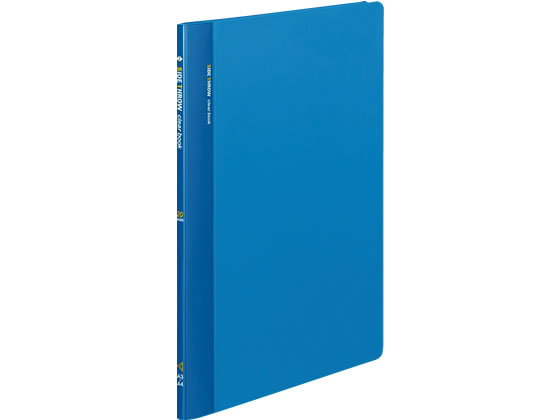 【商品説明】倍のサイズの書類も見開きで収容できます。各種書類だけでなく、薄いカタログやパンフレットも穴をあけずにすっきり収容・保管できます。【仕様】●表紙色：青●サイズ：A4タテ（見開きA3）●外寸法：縦312×横242mm●背幅：10mm...