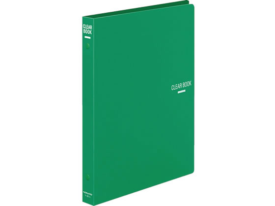 【商品説明】ポケットの中紙の色はグレー。【仕様】●表紙色：緑●サイズ：B5タテ●外寸法：縦272×横222mm●背幅：27mm●付属ポケット枚数：18枚●穴数：26穴●中紙：あり●中紙色：グレー●リング内径：17mm●適用ポケット品番：ラ−...