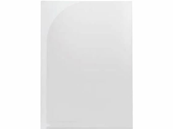 【商品説明】ポケット付だから、サイズの合わない書類の収容にも便利。【仕様】●規格：B5判S型(見開きB4判)●寸法：縦270×横190mm●シート厚：0．2mm（2つ折り時）●注文単位：1枚●材質：再生ポリプロピレンシート（透明）●2つ折り...