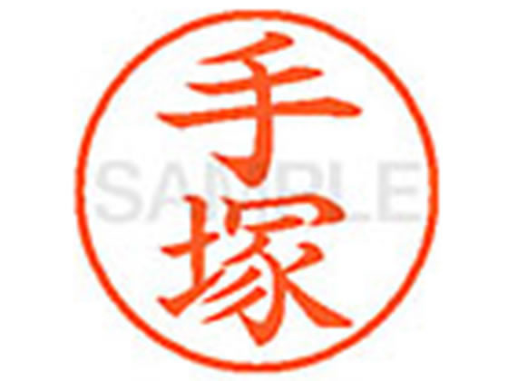 【仕様】●テヅカ●印面サイズ：直径9．5mm●書体：楷書体●インキ色：朱色●カートリッジ式●対応補充インキ：XLR−9N朱色●透明プラケース入り【検索用キーワード】テヅカ　テツカ　デヅカ　テズカ　タヅカ　てづか　てつか　でづか　てずか　たづ...