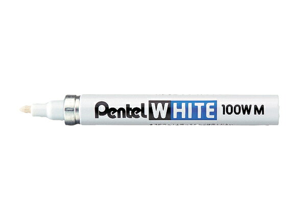 【仕様】●長さ：143mm●インク色：白●筆記線幅：2．5mm（中字）●油性顔料●鉄や樹脂、紙にも白い文字が書けるペイントタイプです。●筆記適合品：プラスチック、金属、ガラス、陶器、化粧板、ゴム、木、紙、皮革など●筆記不適合品：布、軟質塩ビ...