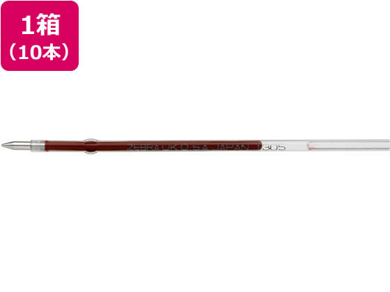 【仕様】●インク色：赤●油性●注文単位：1箱（10本）●対応ボールペン：ジムノックUK0．5●対応ボールペン品番：BNS10【備考】※メーカーの都合により、パッケージ・仕様等は予告なく変更になる場合がございます。【検索用キーワード】ZEBR...