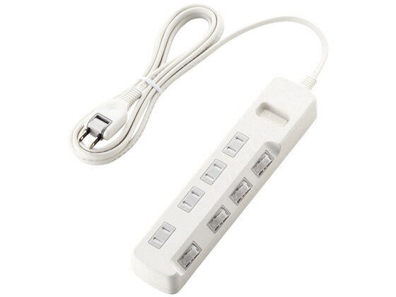 【仕様】雷サージから電子機器を守る、高性能雷サージ吸収素子を内蔵しています。待機電力を個別に節約できる個別スイッチ付き。斜め配置のスイッチを採用。ACアダプタを接続しても隣の差込口に干渉しにくいように、1個の差込口を離れて配置しています。ほ...