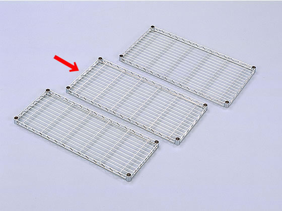 【仕様】ポール直径19mm専用棚板です。※棚板の取り付けに必要な棚板固定部品（4個）付属。サビを防ぎ、美しさを保つニッケルメッキ×クロームメッキ加工です。●メタルミニ用●サイズ：幅750mm×奥行350mm×高さ33mm●材質：スチール（ク...