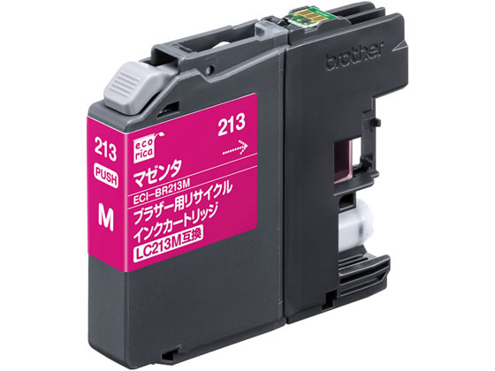 【仕様】●純正型番：LC213M●色：マゼンタ●インク種類：染料●耐力インク●インク残量表示●グリーン購入法適合●GPNエコ商品ねっと掲載【備考】※メーカーの都合により、パッケージ・仕様等は予告なく変更になる場合がございます。【検索用キーワ...