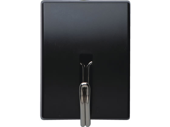 【商品説明】フックが90度スイングし、天井面への取り付けも可能。フックが上下にスイングするので、掛けたものをスムーズに取り外しでき快適に使用できます。着磁面（冷蔵庫やホワイトボード等）をキズから守る保護シート付きです。【仕様】●色：黒●耐荷...