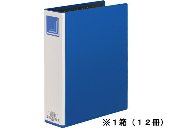 【商品説明】大量書類が収納可能なパイプ式ファイル【仕様】●片開き●カラー：ブルー●サイズ：A4タテ●外寸法：縦307×横243mm●背幅：73mm●とじ厚：50mm●収容枚数：500枚●背見出し紙差替え可能●材質：表紙／PP（芯材／紙）、金...