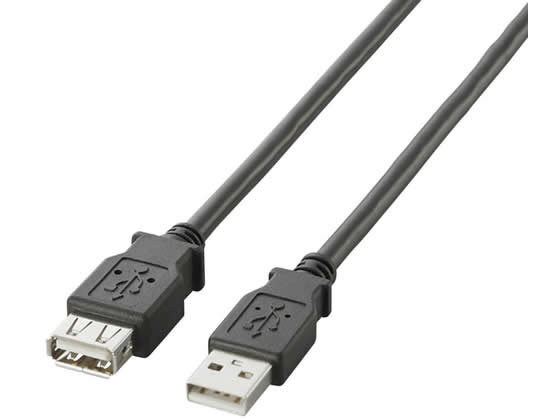 【商品説明】USB2．0準拠の延長ケーブル（A−A延長タイプ）。480Mbpsの高速伝送対応。サビや信号劣化の心配がない金メッキピンを使用しています。。2重シールドケーブル。【仕様】●色：ブラック●ケーブル長さ：0．5m●コネクタ形状：US...