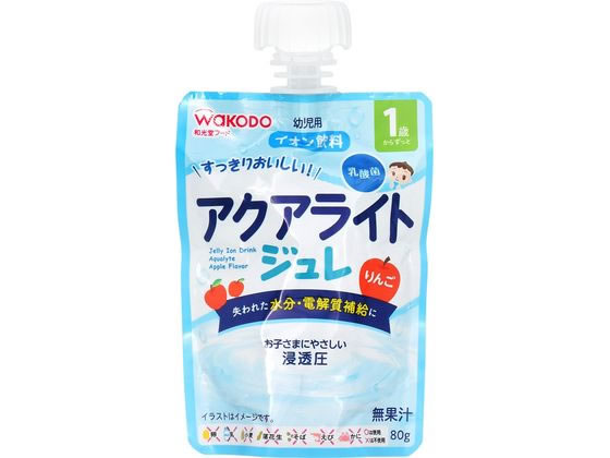 【商品説明】【1歳〜】水分及び電解質がすばやく体内に吸収されるように設計されています【仕様】●内容量：80g【商品の特徴】水分及び電解質がすばやく体内に吸収されるように設計されています。乳酸菌入り。【備考】※メーカーの都合により、パッケージ...