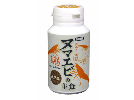 【商品説明】水槽のお掃除係りだけでは不足しがちな栄養をバランス良く配合したエビ専用フードです。エビが食べやすい沈下性クランブル形状です。【仕様】●原材料：フィッシュミール／小麦粉／米ぬか／大豆油粕／酵母／植物性油脂／各種ビタミン／各種ミネラ...