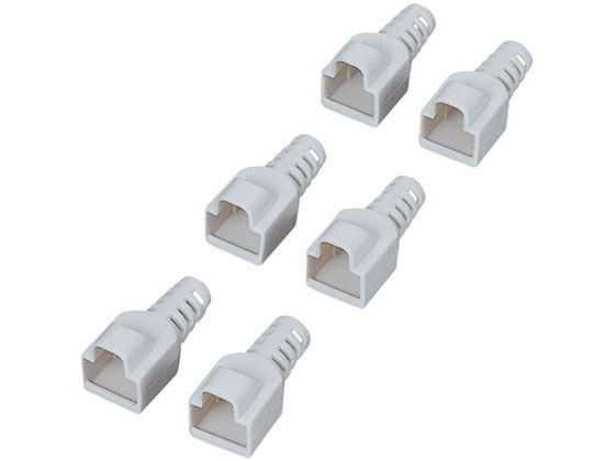 【商品説明】塩素などのハロゲン元素を含まない材料を使用し、焼却時にダイオキシンなどの有害物質を発生させません直径6mmまでのケーブルに対応できます【仕様】●入り数：6個●カラー：ベージュ●仕様：材質：サントプレーン【検索用キーワード】エレコ...