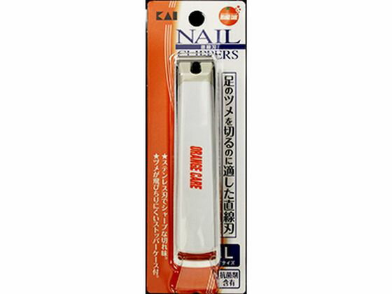 【商品説明】足のツメを切るのに適した直線刃【仕様】●内容量：1個●発売元／製造元／輸入元大木●商品の特徴足のツメを切るのに適した直線刃の爪切りです。ステンレス刃でシャープな切れ味。切ったツメが飛びにくいストッパーケース付です。【備考】※メー...