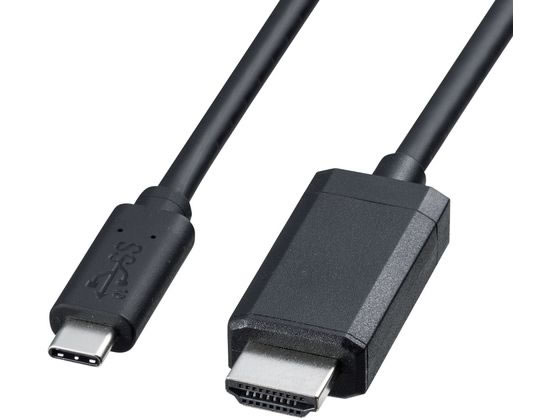 【商品説明】DisplayPort　Altモード対応のUSB　Type−Cポートを持つパソコンにHDMI入力端子を持つテレビ、ディスプレイモニター、プロジェクターなどを直接接続するための変換アダプタケーブルです。DisplayPort　Al...