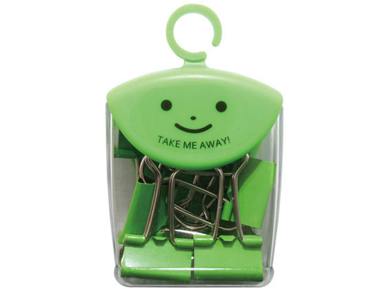 【商品説明】収納便利なスライド式で可愛くおしゃれなPOPカラーケース入のクリップシリーズ。【仕様】●寸法：挟み口19mm●材質：鋼鈑、鋼線●包装：フック付ケース（蓋：PP／容器：PS）●入数：8個●色：本体・パステルグリーン、アーム・シルバ...