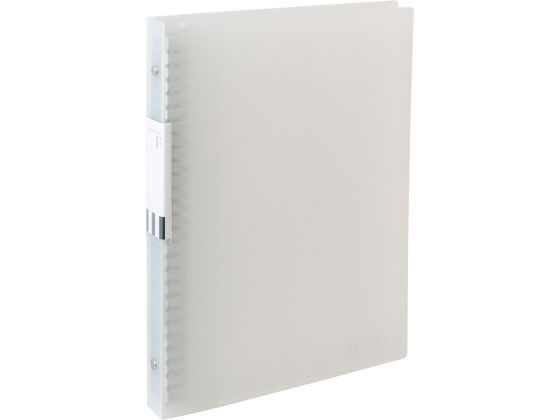 【商品説明】背表紙にもロゴ銀箔押しが入って、スタイリッシュ。パリのカフェのサンルーフをイメージしたタイトルシート。【仕様】●色：透明●サイズ：B5タテ●寸法：縦279×横222mm●背幅：27mm●リーフ収納目安：140枚●26穴●収納ポケ...