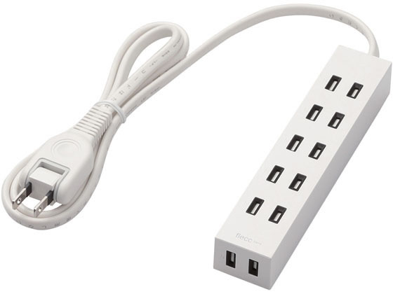 【商品説明】差込口を斑点のようにデザインしたスタイリッシュなシャッタータップ　flecc　barra（フレック　バッラ）　です。差込口には耐熱性に優れたユリア樹脂を使用していますので、万一の発熱の際にも融解しにくく、電気火災の防止に有効です...