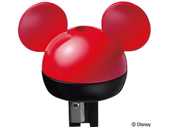 【商品説明】空のペットボトルに取り付けるだけで鉛筆削りに！飲み終わったペットボトルに取り付けて使う、ミッキーマウスの形のかわいい鉛筆削り。削りくずをペットボトルにためて一度に捨てられるので、部屋を汚す不安が軽減できます。500mlのペットボ...