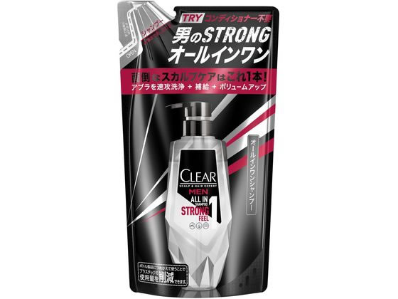 【商品説明】4種の補給成分＊1配合処方が、毛穴に詰まったアブラを速攻洗浄。3種の補給成分＊2配合処方が、頭皮の奥3層（角質層内の上・中・下層）に浸透。ストロングな爽快感で、根元からボリュームのある強い＊3髪へ。＊1ボルカニックソイルエキス（...