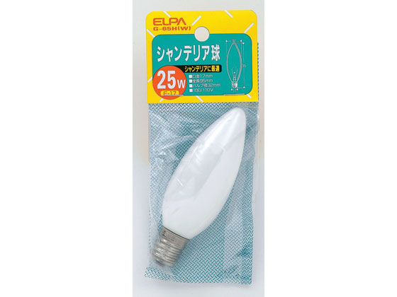 【商品説明】●シャンデリアなどの装飾照明に適しています。●ガラス球の形状がローソクの炎形の電球。シャンデリア器具にはもちろん、電球の形やフィラメントの輝きを見せるブラケット、ペンダントにも使用できます。【仕様】●定格：　・電圧　100／11...