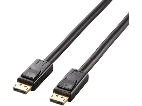 【商品説明】DisplayPort（TM）端子搭載のパソコンなどと、ディスプレイなどを接続し、映像信号と音声信号を伝送できるDisplayPort（TM）ケーブルです。DisplayPort規格Ver1．2a認証済みの正規認証ケーブルです。...