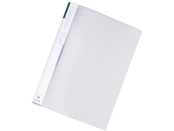 【商品説明】書類が見やすいスイング機構のとじ具。スリムタイプなのにコピー用紙100枚までとじられる、簡単操作の新機構とじ具。0．3mm厚透明P．P．表紙なので、開けずに中の書類が確認できます。背見出しととじ具で5色のカラー分類が可能。【仕様...