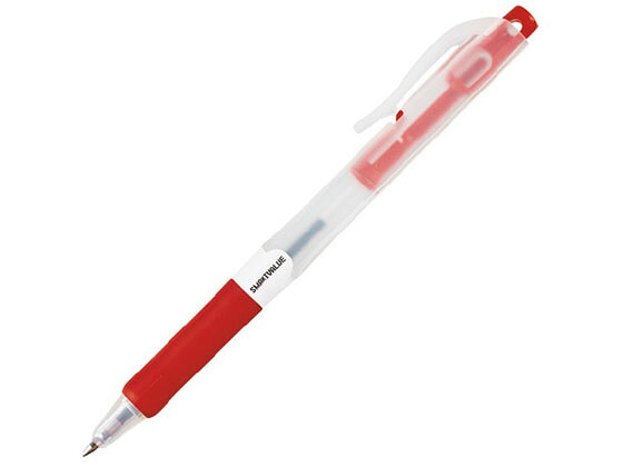 【商品説明】※ひもは付属しておりません。【仕様】●油性ボールペン（ノック式）●ボール径：0．7mm●軸グリップ：赤●インク色：赤●本体長：140．3mm●入数：10本●軸径：10．5mm●替芯：ゼブラK−0．7芯●JOINTEXオリジナル●...