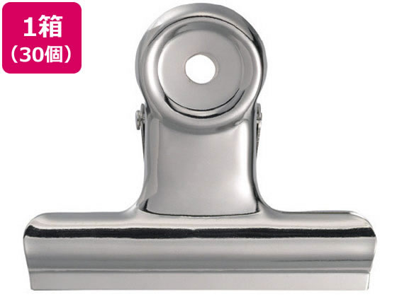 【仕様】●目玉クリップ●規格：大●幅：63mm●1箱入数：30個●とじ枚数：約110枚●材質：スチール※幅は約±1mmの誤差があります。●JOINTEXオリジナル●SMARTVALUEスマートバリュー【検索用キーワード】じょいんてっくす　ジ...