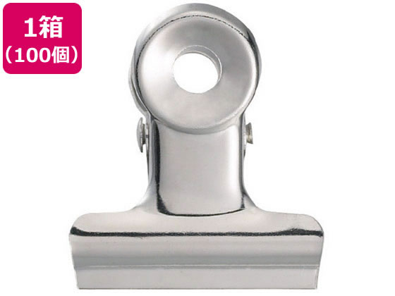 【仕様】●目玉クリップ●規格：豆●幅：20mm●1箱入数：100個●とじ枚数：約40枚●材質：スチール※幅は約±1mmの誤差があります。●JOINTEXオリジナル●SMARTVALUEスマートバリュー【検索用キーワード】じょいんてっくす　ジ...