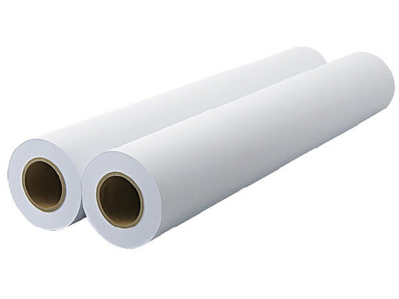 【仕様】●寸法：幅594mm×長50m●芯径型：2インチ●入数：1箱2巻入●坪量：約80g／m2●紙厚：約73μm【検索用キーワード】じょいんてっくす　ジョインテックスオリジナル　JOINTEXオリジナル　SMARTVALUE　スマートヴァ...