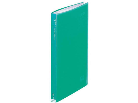 【商品説明】透明生地採用のカラフルなスケルトンタイプのクリヤーブック。中台紙なし・ポケット固定式。目にやさしいエンボス加工ポケット。【仕様】●色：グリーン●サイズ：A4・S型●外寸法：縦308×横228×背幅20mm●材質：表紙／ポリプロピ...