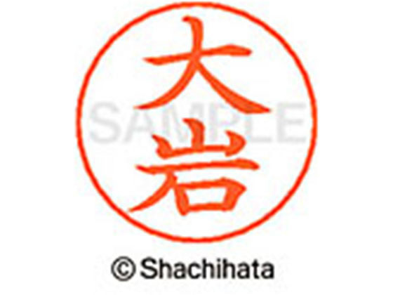 【商品説明】ネームペンのネーム印を交換したい場合にご使用ください。【仕様】●オオイワ●印面サイズ：直径9mm●書体：楷書体●インキ色：朱色●カートリッジ式●対応補充インキ：XLR−GP●透明プラケース入り●GPNエコ商品ねっと掲載【備考】※...