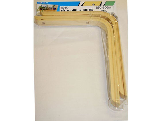 【商品説明】木製でできているので木の棚と一体感があります。【仕様】●塗料：アミノ樹脂●付属品：ネジ8本【備考】※メーカーの都合により、パッケージ・仕様等は予告なく変更になる場合がございます。【検索用キーワード】和気産業　ワキ　わき　ウッディ...