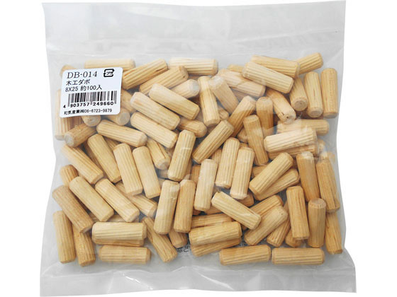 【商品説明】家具の側板に棚ダボの受穴を設けそこに棚ダボを差し込んで使用します。【仕様】●サイズ：高さ2．5cm×幅0．8cm※注意：側板の受穴は、棚ダボの足の長さより1〜2mm深く、穴径は足径より少し小さめにあけてください。取り付けには木づ...