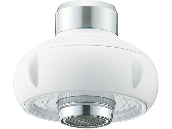 【商品説明】●シャワーとストレートの切り替えができ、ストレートは水ハネしにくい泡沫仕様【仕様】●取り付けるだけで約35％の節水、年間で約11、600円の節約が可能●国内メーカーの外ネジ用泡沫ネジパイプのほとんどに合います●温水にも仕様可能（...