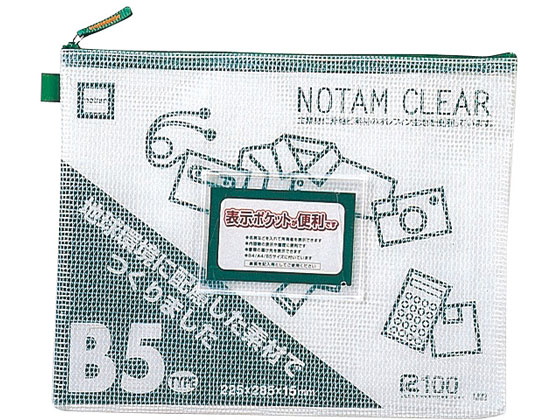 【商品説明】環境にやさしい非塩ビ系オレフィン生地を使用しています。ファスナー引手には、ナイロン素材を利用し、より開閉しやすくなりました。表示ポケット付きです。【仕様】●UNC−B5＃29●サイズ：285×225×15mm●材質：本体／非塩ビ...
