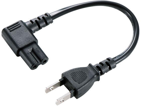 【商品説明】トラッキング火災予防絶縁キャップが付いた安全型L型電源コードです。各社ノートパソコン、デジカメ、ハードディスクなどのACアダプタ用電源コードとしてご使用になれます。【仕様】●定格容量：125V・7A（最大700Wまで使用可能）●...