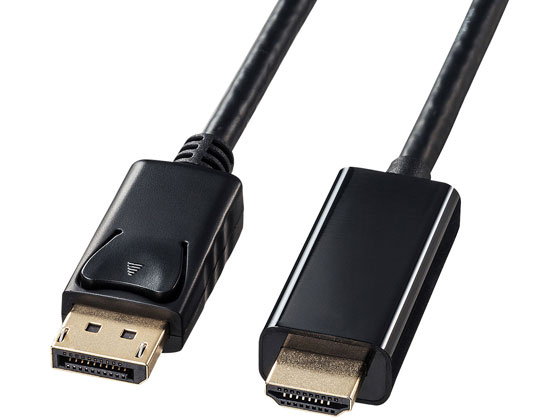 【商品説明】DisplayPortを搭載したパソコン本体をHDMIインターフェースを持つディスプレイ・テレビに接続するときに使用する変換ケーブルです。DisplayPort（Ver．1．2）の出力ポートからPremium　HDMI（4K／6...