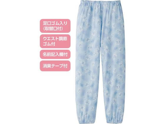 【商品説明】【足口ゴム】裾がめくれ上がりにくくなります。上着とパンツを別々にご注文いただける商品です。【仕様】●色：サックス●サイズ：L●素材：ポリエステル65％、綿35％●中国製【備考】※メーカーの都合により、パッケージ・仕様等は予告なく...