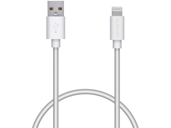 【商品説明】USB（Aタイプ）のインターフェイスを持つパソコンに、Lightningコネクタを持つiPhoneやiPod、iPadを接続し、充電やデータ通信ができるUSBケーブルです。※iPadはパソコンからは充電できません。サビなどに強く...