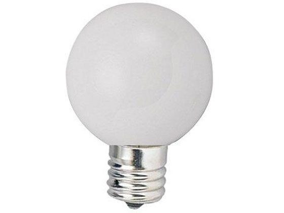 【商品説明】ホワイトタイプはガラス球の内部に特殊なホワイト塗装を塗布した電球で、柔らかな光を演出します。【仕様】●カラー：ホワイト●消費電力（W）：5●定格寿命（h）：2000●全長（mm）：58●径（mm）：40●口金：E12●本体重量（...