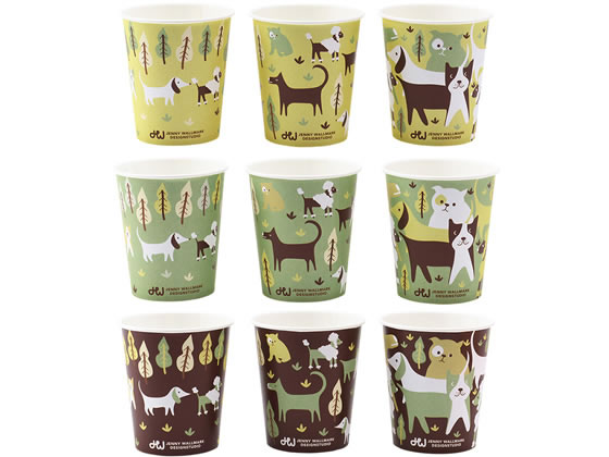 【商品説明】環境に配慮した米ぬか由来のインキを使用。9種類の絵柄を楽しめるアソートタイプ。うがいなどの施行に。【仕様】●9種類アソート●容量：90ml（3オンス）●注文単位：1パック（50個入）【備考】※メーカーの都合により、パッケージ・仕...