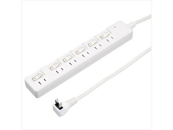 【商品説明】雷ガード、個別スイッチ、シャッター、充実の安全機能付きです。コードステッカーに使用開始時期を記入できるようになりました。覚えておかなくて大丈夫なので、簡単に管理ができます。アダプターもラクに接続できるアダプタースペース付です。壁...