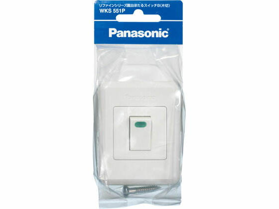 【仕様】●スイッチタイプ：片切●定格：10A　100V●個装寸法：タテ150×ヨコ60×アツミ27●質量：85g【備考】※メーカーの都合により、パッケージ・仕様等は予告なく変更になる場合がございます。【検索用キーワード】パナソニック　ぱなそ...