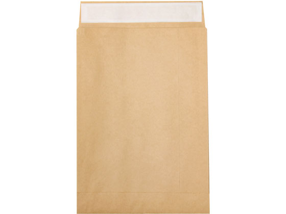 【商品説明】書籍・カタログ・衣類・小物等フリマアプリ等での取引の資材に最適です。大容量50枚パック【仕様】●サイズ：縦330mm×W235mm×D30mm、ベロ長さL48mm●材質：未晒クラフト紙（120g／m2）／タック紙●仕様：ベロ付（...