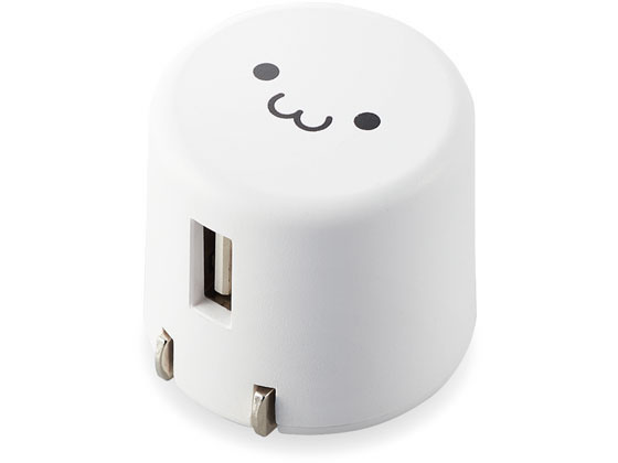 【商品説明】家庭用コンセントからスマートフォン等を充電、給電できるAC充電器です。　携帯に便利なコンパクト設計のデザインを採用しています。　USB規格標準出力より高出力な、最大出力9W（5V／1．8A）の急速充電タイプです。　スマートフォン...