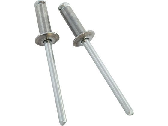 【商品説明】●スリーブが4方向に大きく開く事でベニヤ板や樹脂、ゴムなどの柔軟母材をしっかり保持しながら締結します。【仕様】●スリーブ：アルミニウム合金●シャフト：ハイカーボンスチール●締付可能厚（mm）：6．1−9．2●下穴寸法（mm）：5...